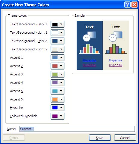 Microsoft Word Creating Theme Colours And Fonts
