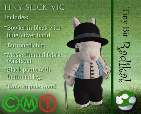 Second Life Marketplace Tiny Slick Vic