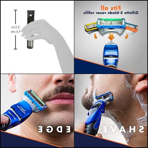 All Purpose Gillette Styler Beard Trimmer Mens Razor