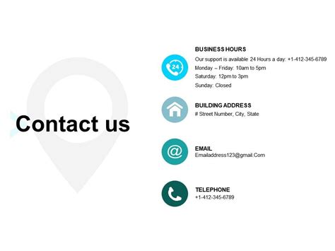 Contact Us Business Ppt Powerpoint Presentation File Summary