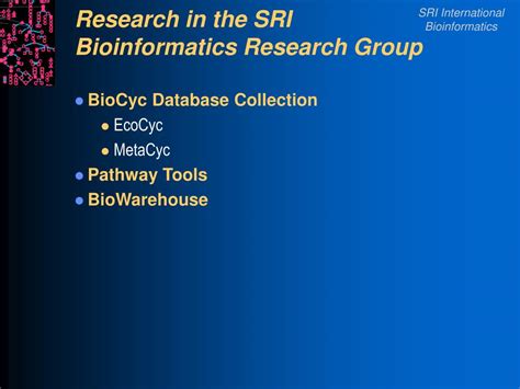 Ppt Overview Of Pathway Tools Tutorial On Biocyc Databases Powerpoint Presentation Id1389017