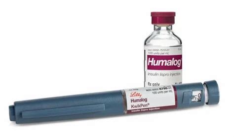 Humalog Actrapid Human Insulin Packaging Type Box 100 I U At ₹ 470 Pack In Aurangabad