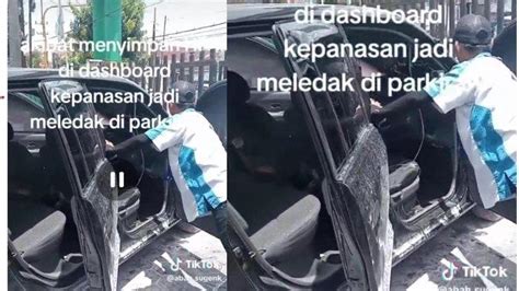 Mobil Di Halaman Parkir RSD Dr Soebandi Jember Meledak Akibat Pemilik