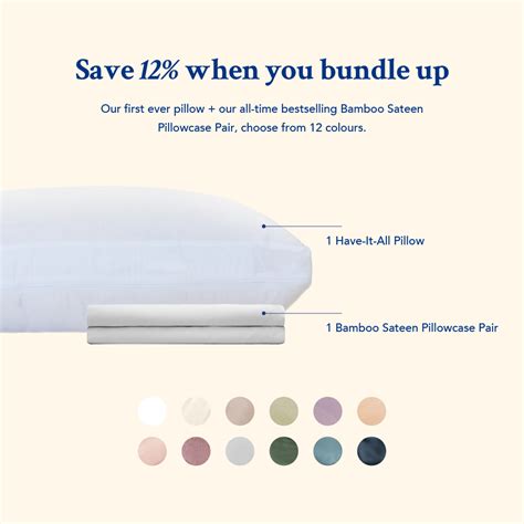 Sunday Pillow Set Sunday Bedding