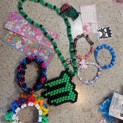 Strawberry Kandi Keychain Etsy