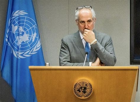 Sahara La Chape De Plomb Sur Les Actions De De Mistura Pointée Du