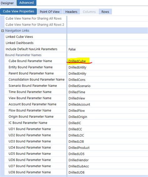 Issue With Cube Bound Parameter Name Coming As Blank In Br Os Version 742 Onestream