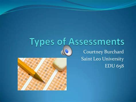 Assessment Presentation Ppt