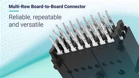 Interplex Releases Multi Row Board To Board Connectors