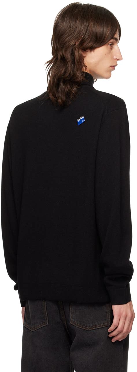 ader error black trs tag 01 turtleneck ader error