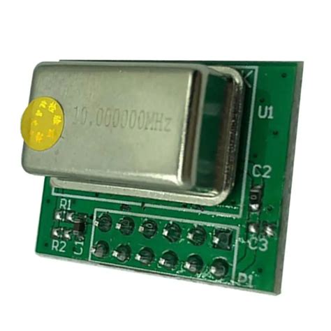 10m Tcxo Clock Clk Ppm 0 1 Tcxo Clock Oscillator Module For Hackrf One Sdr Acrylic Shell Case