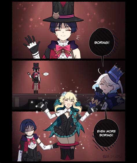 Lumine Furina Scaramouche Wanderer Lynette And More Genshin Impact Drawn By