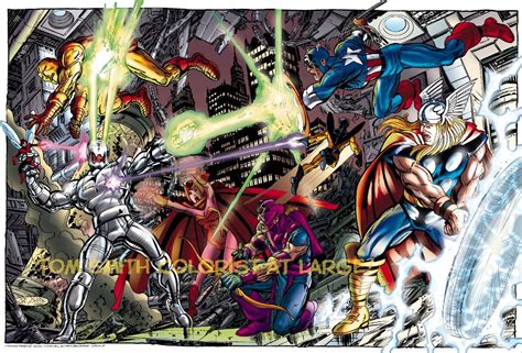 Byrne Avengers Vs Ultron In Tom Smith 30 Year Veteran Professional