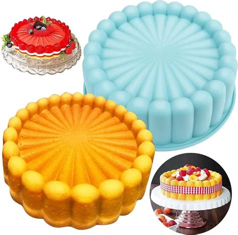 Кръгли силиконови форми за торта