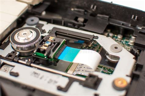 Internal Structure Of The Dvd Drive Unit Stock Image Image Of Industry Disc 41664375