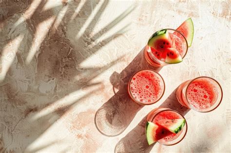 Premium Photo Watermelon Cocktails Are The Perfect Summer Drink
