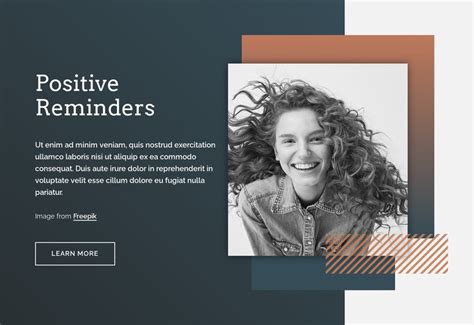 Positive Reminders Css Template By Nicepage
