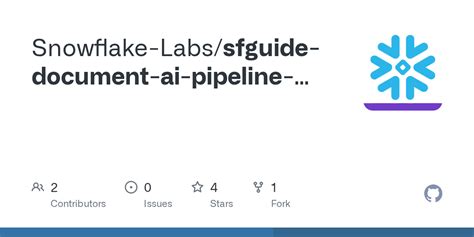 Github Snowflake Labssfguide Document Ai Pipeline Automation In