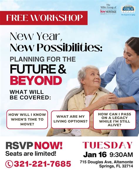 Planning For The Future And Beyond One Senior Place