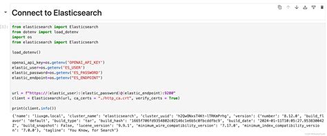 Elasticsearch：bm25 及 使用 Elasticsearch 和 Langchain 的自查询检索器langchain