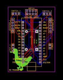 RC TRANSMITER ARDUINO UNO NRF24 EasyEDA Open Source Hardware Lab