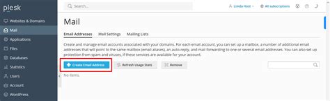 How To Create An Email Account On Plesk Knowledge Base Limda Host
