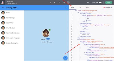 Turn Sketch To Code With App Builder