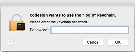 Ios Codesign Returned Errsecinternalcomponent In High Sierra Stack Overflow