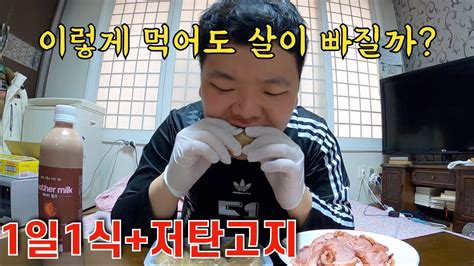 고도비만의 짧은 저탄고지 생존다이어트 후기 Vlog Youtube