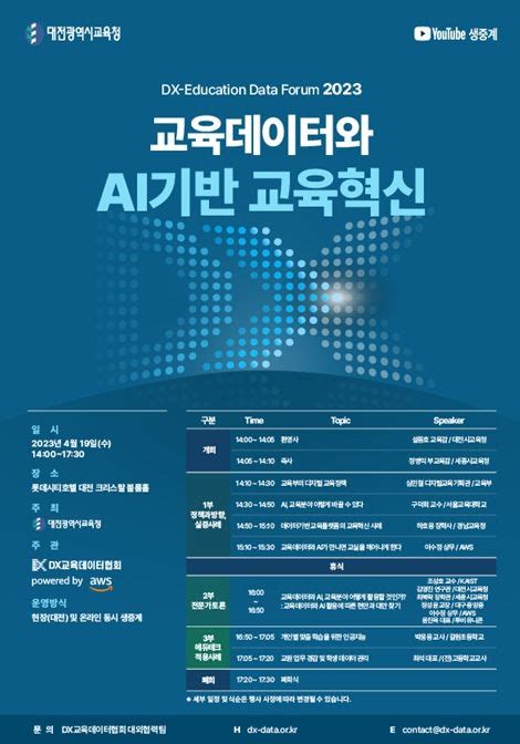 대전교육청 교육데이터와 Ai기반 교육혁신 포럼