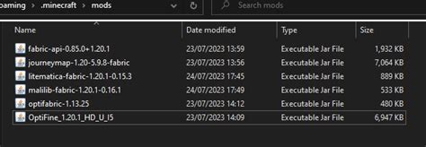 When I Try Launch Fabric Loader 1201 It Gives Me The Following Msg Internal Error Name