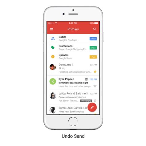 Prodigitalweb Gmail App Ios Finally Updated Feature Undo Send Ios Apps Iphone