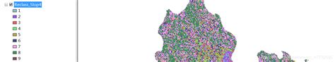 arcgis实验四 不同坡度植被覆盖率分析 分区计算植被覆盖度 csdn博客