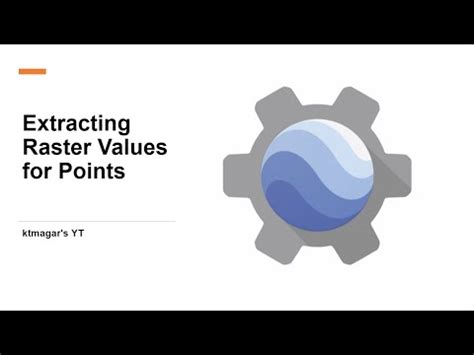 Extracting Raster Values For Points YouTube