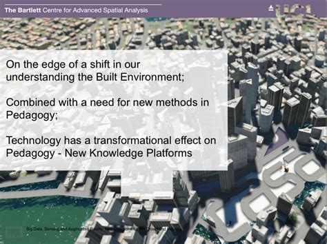 Pedagogy Meets Big Data And Bim Big Data Sensing And Augmented Reality Paper And Key Note