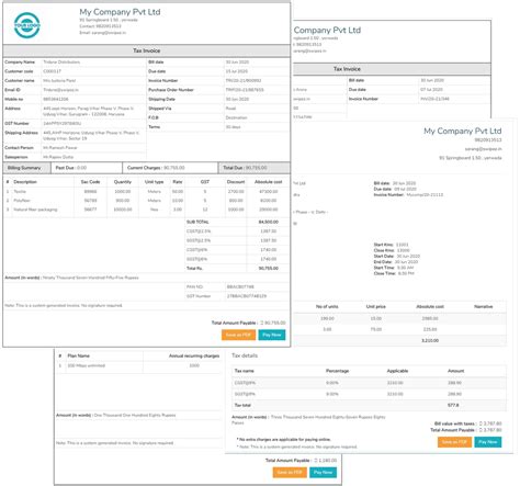 Download Free Invoice Templates Simple Invoice Formats For Consultancy Travel Agency Swipez