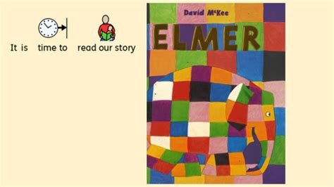 Elmer Colourful Semantic Book Teaching Resources
