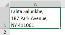 Carriage Return In Excel How To Insert Carriage Return In Excel