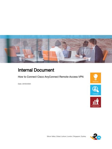 How To Connect Cisco Anyconnect Remote Access Vpn Pdf Virtual Private Network Malware