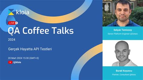 Kloia Linkedin‘de Qa Developer Qaengineers Quality Performancetesting Qacoffeetalks