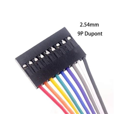 Custom 1 10pin Dupont Connector Plug Breadboard Cables Jumper Wire Harness Wire Harness And