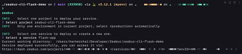 Blogs How To Use Zeabur Cli To Deploy A Simple Flask Application Zeabur