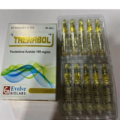 Trenbolone Acetate 100 Mg Inj 10 Ampls at ₹ 1300/pack | Trenbolone ...