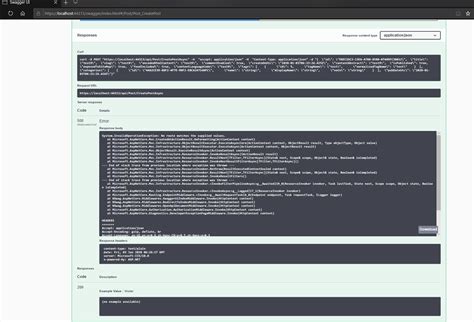 asp net core CreatedAtAction web api HttpPost 返回 CreatedAtAction 时报错