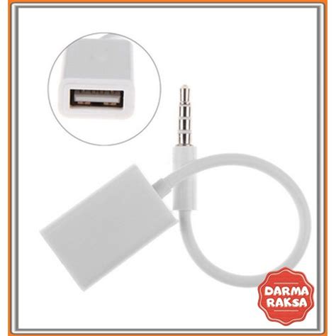 Jual Port 3 5 Mm To Usb Adapter Shopee Indonesia