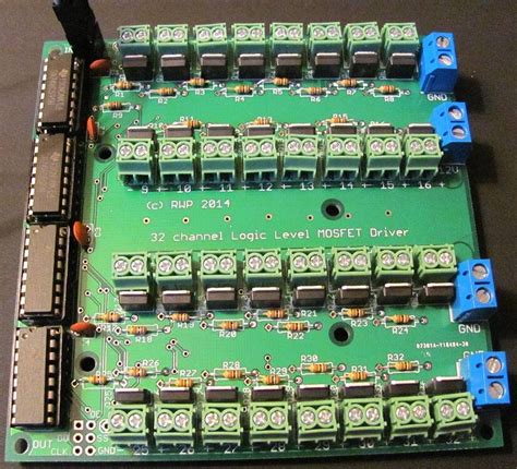 32 Mosfet Board For High Currents Showcase Arduino Forum