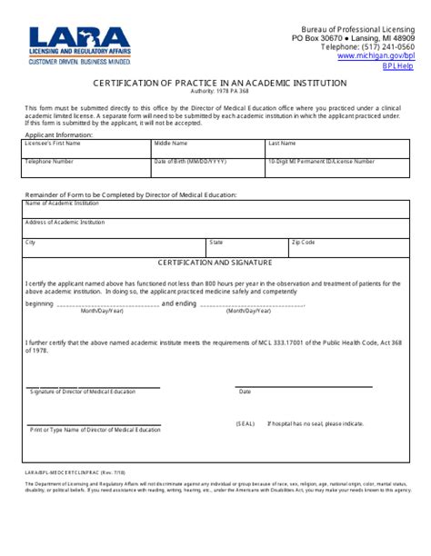 Form Larabpl Medcertclinprac Fill Out Sign Online And Download