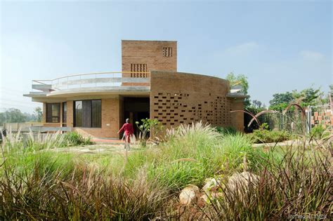 Breathe Earth House With Locally Made Compressed Earth Blocks