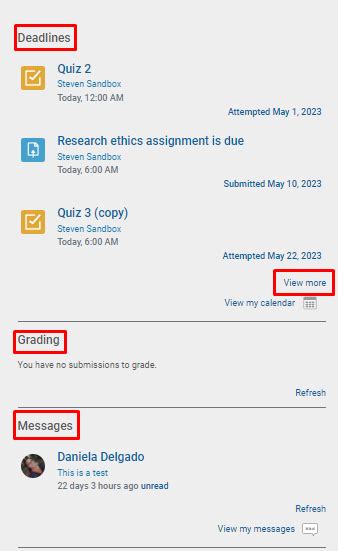 Moodle Navigation And More Pacific College Of Health And Science