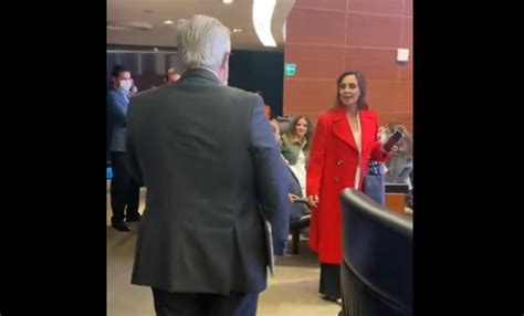 Lilly Téllez Increpa Al Senador José Narro Por Supuesta Relación Con